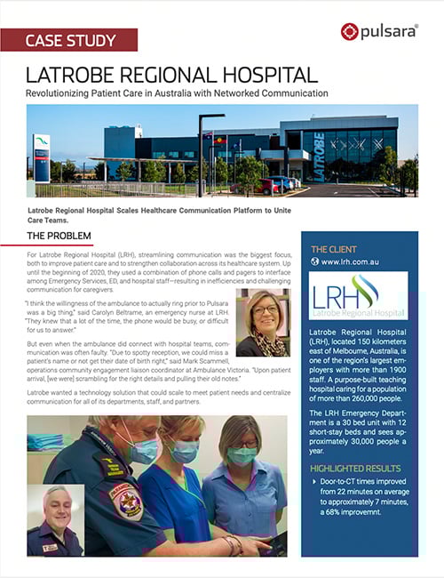 Latrobe Regional Hospital Case Study