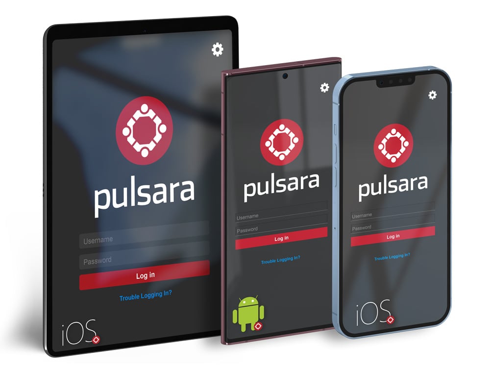Pulsara Web App Login